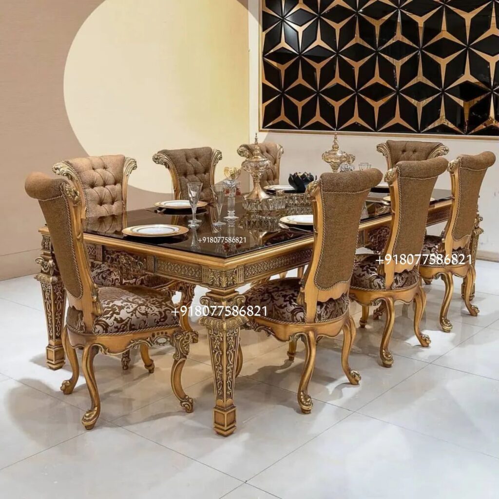 Luxury royal dining table Design - The Dreams Art
